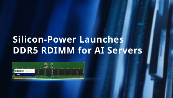 Silicon-Power Unveils Advanced DDR5 R-DIMM Memory Module for AI Servers ...